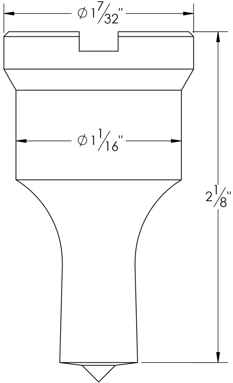 219 1/4" x 1/8" Keyway - Cleveland Steel Tool